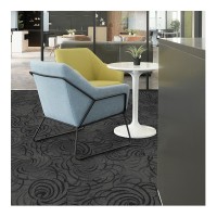 Quality Moon Style Carpet PVC Commercial Modular Carpet Printing Design for sale