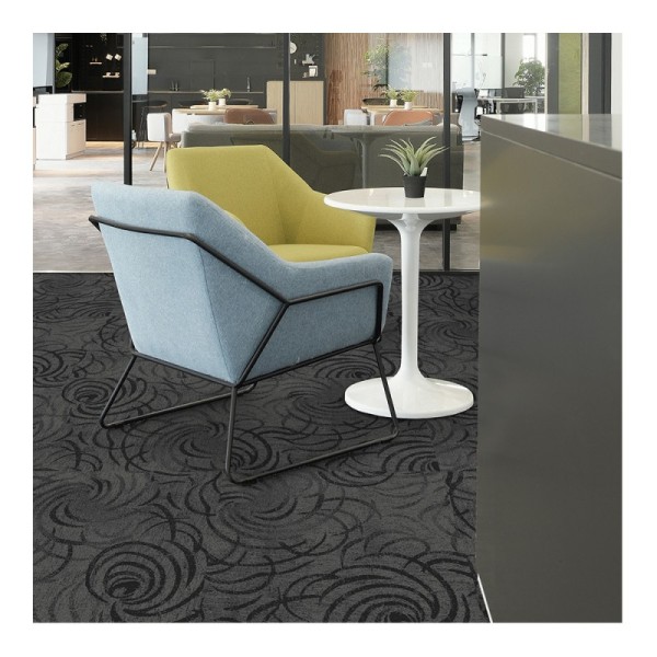 Quality Moon Style Carpet PVC Commercial Modular Carpet Printing Design for sale