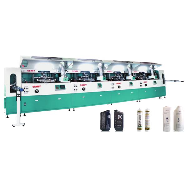 Quality 1-8 Colors 85pcs/Min Automatic Plastic Bottle UV Screen Printing Machine for sale