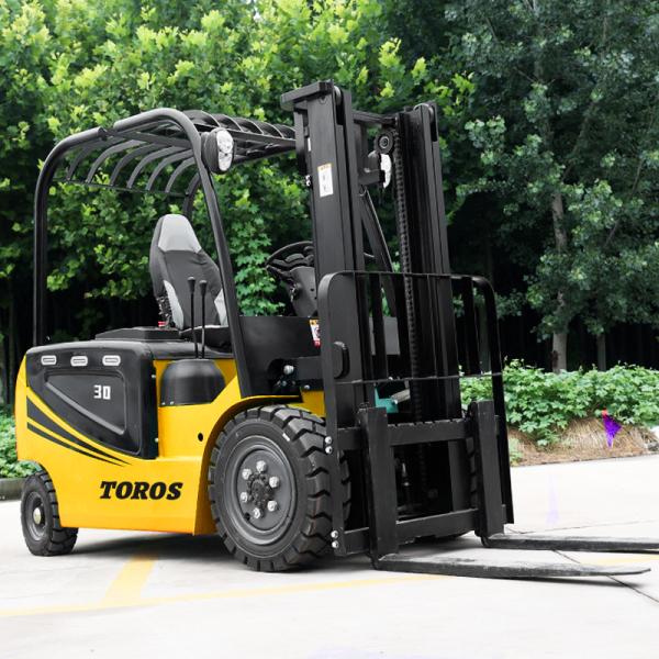 Quality 3ton Battery Powered Forklift Electric Reach Truck Computerized for sale