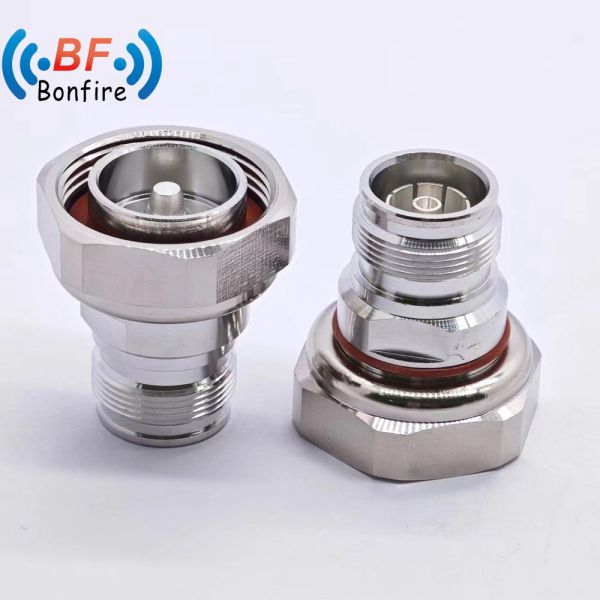 Quality Low Pim RF Connector -160dbc DC-4GHz 4.3/10 Male to N Female RF Adaptor for Materials for sale