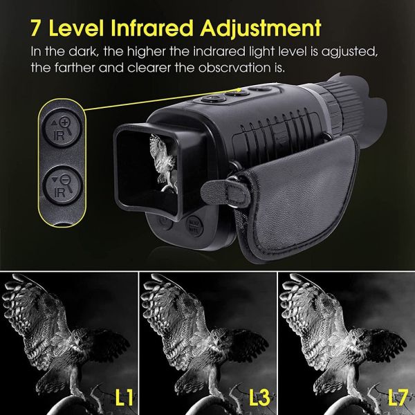 Quality Infrared HD Infrared Heat Sensor Binoculars Monocular for sale