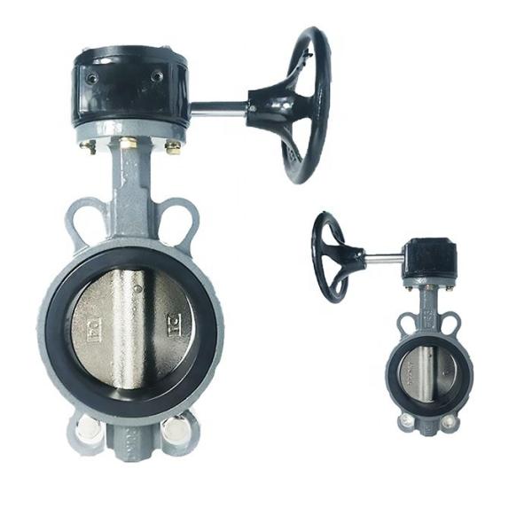 Quality Water Medium DN40-DN700 Manual Turbine Cast Steel Soft-Seal Butterfly Valve for sale