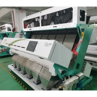 Quality Intelligent Grain Color Sorter , 220V RGB Pepper Sorting Machine for sale
