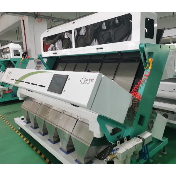 Quality Intelligent Grain Color Sorter , 220V RGB Pepper Sorting Machine for sale
