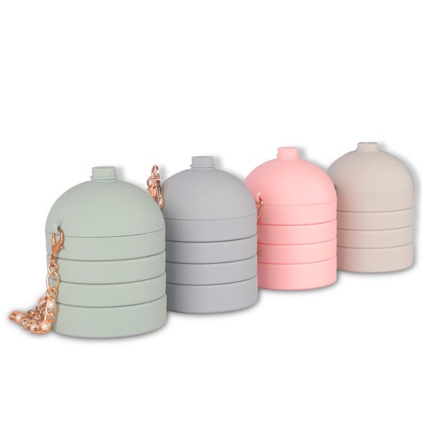 Quality Compact U Shape Inflatable Memory Foam Travel Pillow and Storage Box for Office for sale