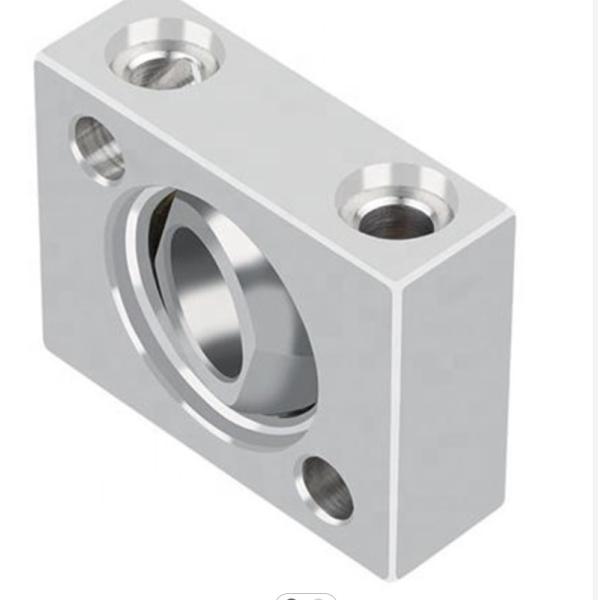 Quality Square Precision Machined Components Steel Block Chromium Plating Parts for sale