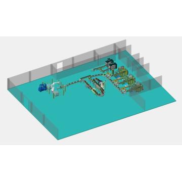 Quality Servo Motion Multifunction Automated Packaging Lines Converying Robot Palletzing for sale