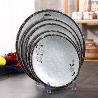 Quality Contemporary Melamine Dinner Plates - Perfect for BBQ Functions for sale