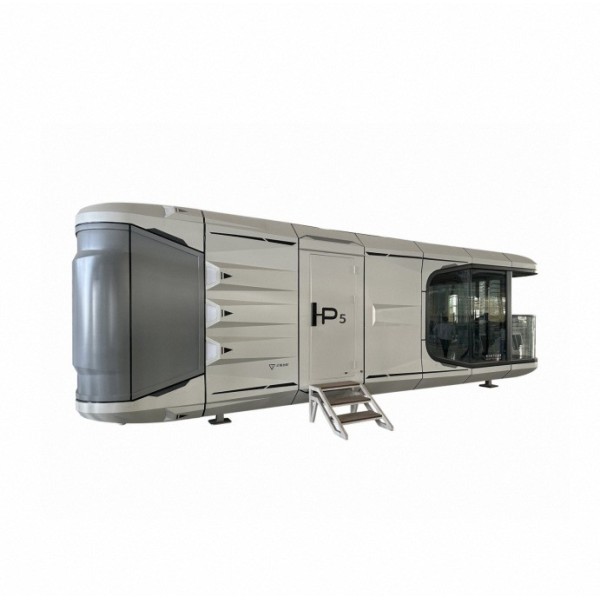 Quality Hotel Various Prefab Tiny Camping Unique Capsule Mobile Home Product Fabricated with Steel Sandwich Panel Main Structure for sale