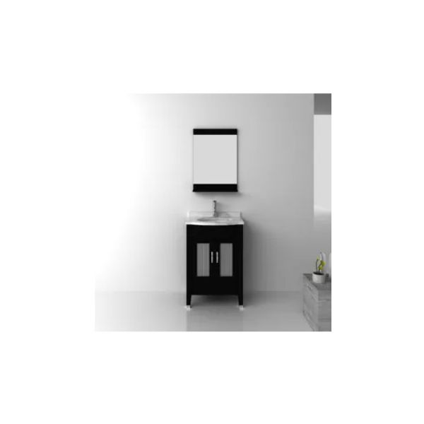 Quality Farmhouse Odm Floor Bathroom Cabinet One Piece Ceramic Basin Zero Formaldehyde for sale