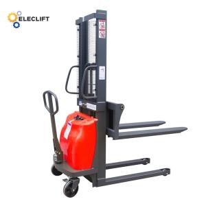 Quality Semi Electric 24V Pallet Stacker With 3000mm Lifting Height for sale