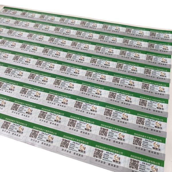 Quality Expedited Shipping Double Layer Labels with Customized Size and Writable Surface for sale