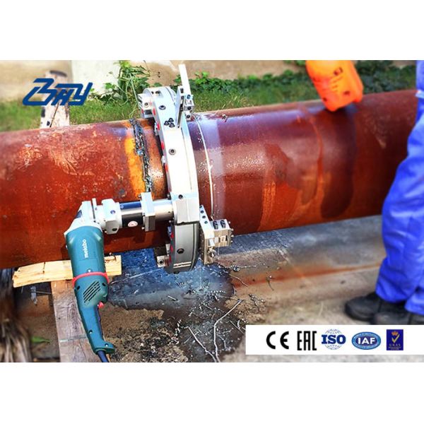 Quality Adjustable Bearing System Hydraulic Pipe Cutting And Beveling Machine Cost for sale
