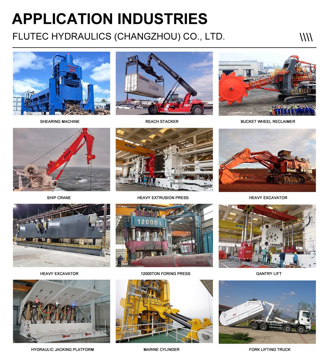 Custom-Made Hydraulic Press Cylinders for Drilling Machine