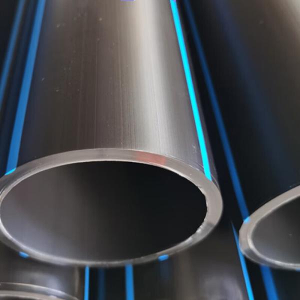 Quality PE100 Black HDPE Water Supply Drainage Pipe Transfer DN1600mm for sale
