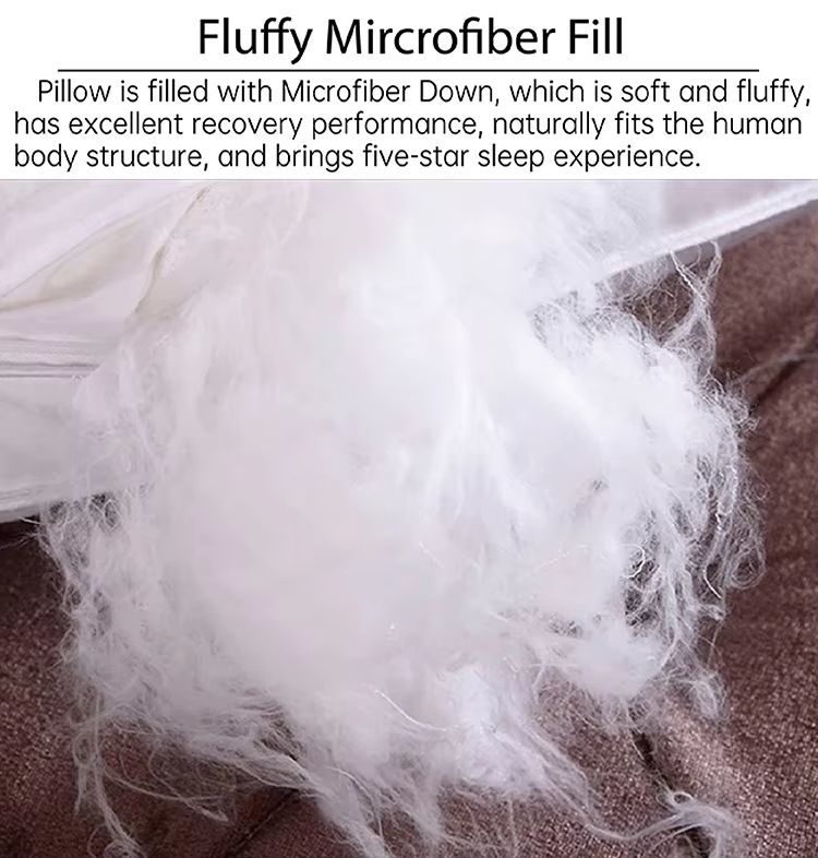 Cheap Factory China Hotel Soft White Pillow