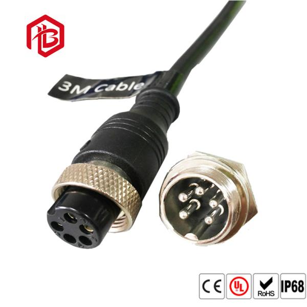Quality Outdoor LED Display GX16 Waterproof Electrical Plugs for sale