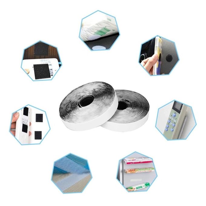 Strong Heavy Duty Hook And Loop Tape , Hook And Loop Fasteners For Fabric 3